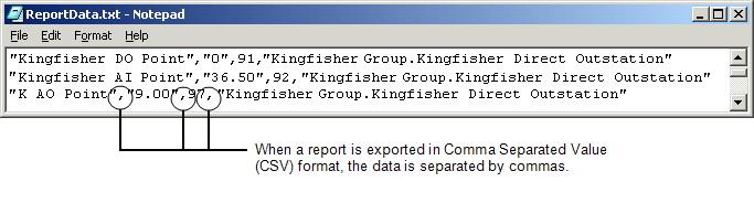Crystal Reports Driver Guide - Export the Report in Separated Values Format (Creating a Report ...